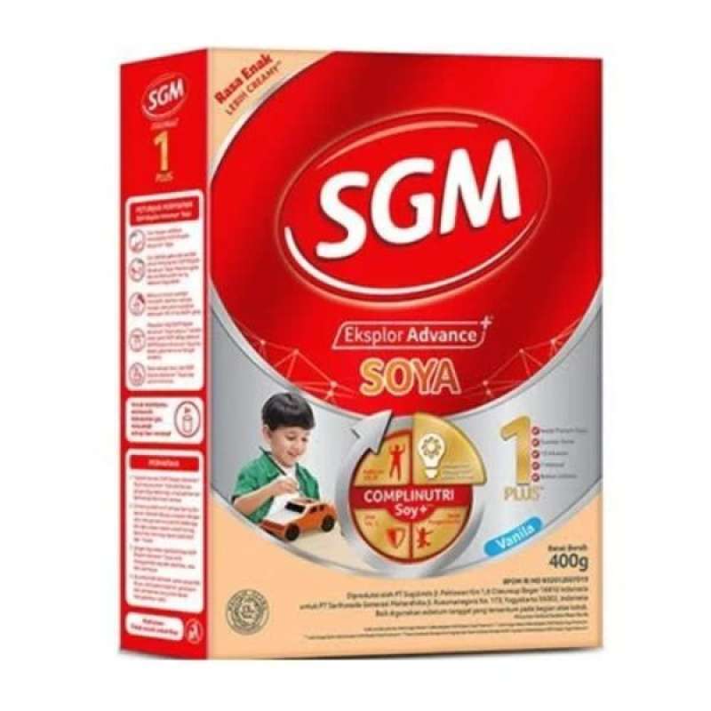Jual SGM EKSPLOR SOYA 1-5 THN VANILLA [400 G] di Seller Farmers Market ...