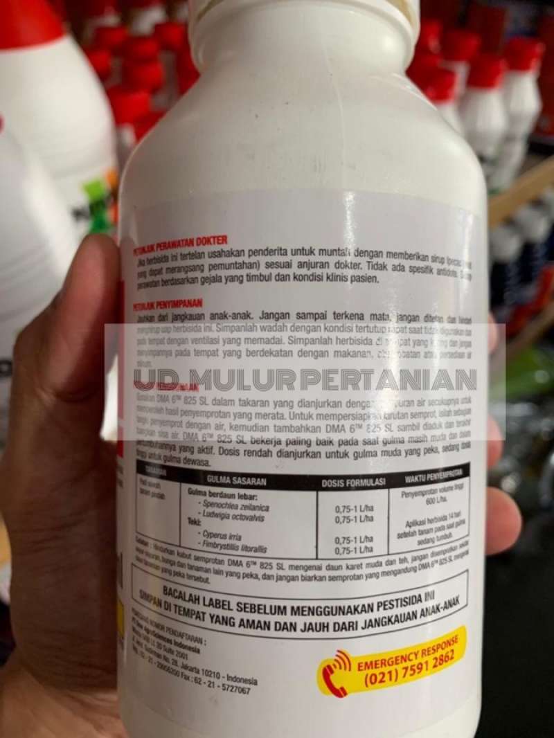 Jual herbisida DMA 6 825SL 400ml dr Dow AgroSciences di Seller UD PANEN ...