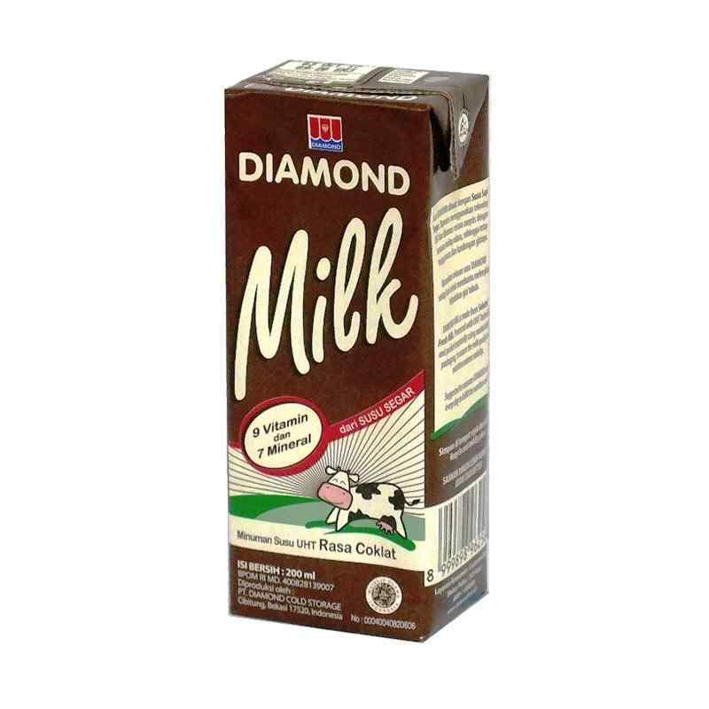 Jual Diamond Milk Chocolate 200ml Tta Di Seller Farmers Market Margo ...