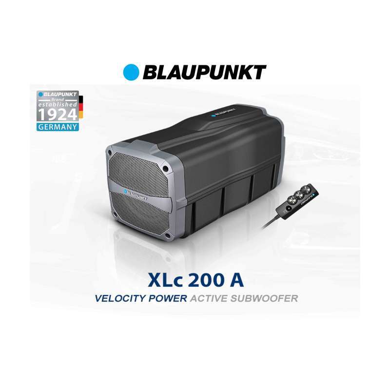 Jual Blaupunkt XLC 200 A Velocity Power Subwoofer Aktif Mobil 8 inch ...
