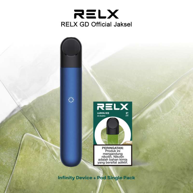 Promo RELX Bundling Infinity Device Deep Blue - Diskon 23% di Seller ...