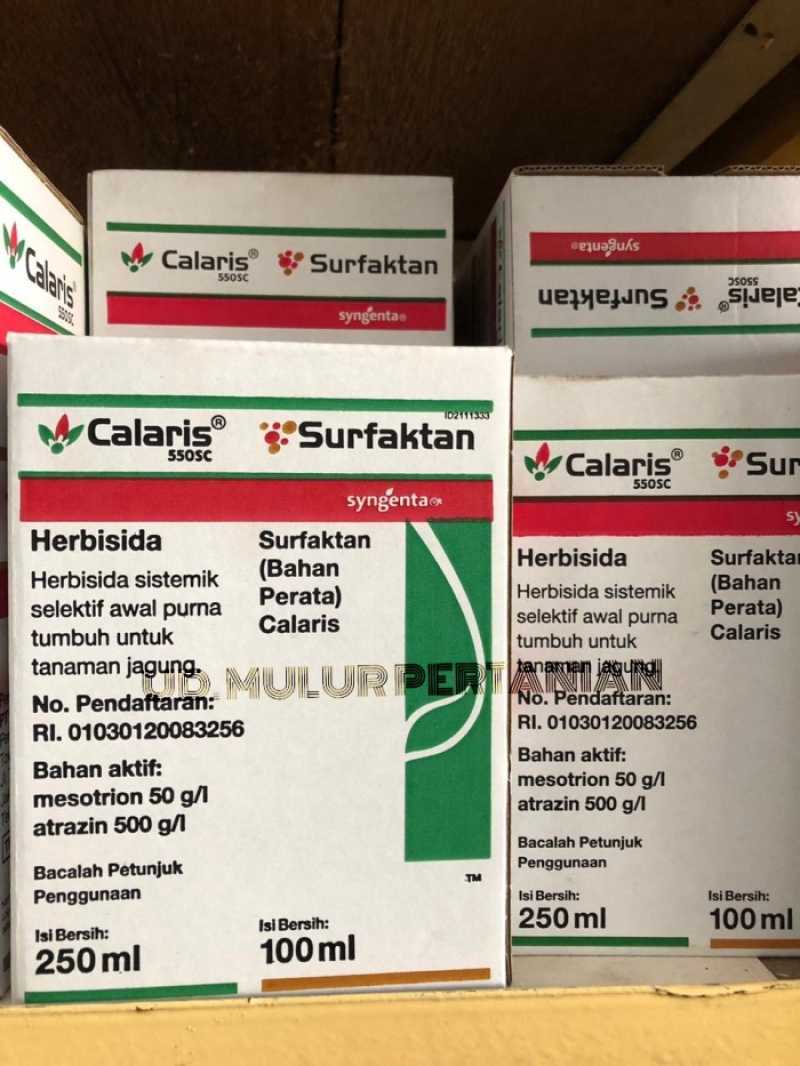 Jual Herbisida CALARIS Surfaktan Ukuran KECIL 250ml 100ml di Seller UD ...
