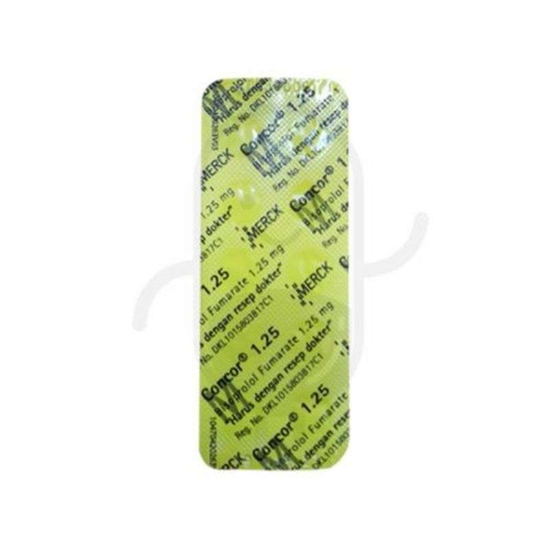 Jual Concor 1.25 Mg Blister 10 Tablet Di Seller Apotek Mose Airlangga ...