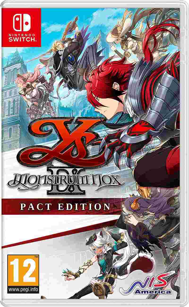 Jual Nintendo Switch Game - Ys IX: Monstrum Nox [Pact Edition] di ...