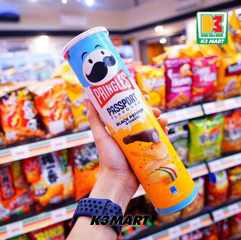 Jual Pringles Passport Flavours Italian Style Black Pepper & Cheese ...