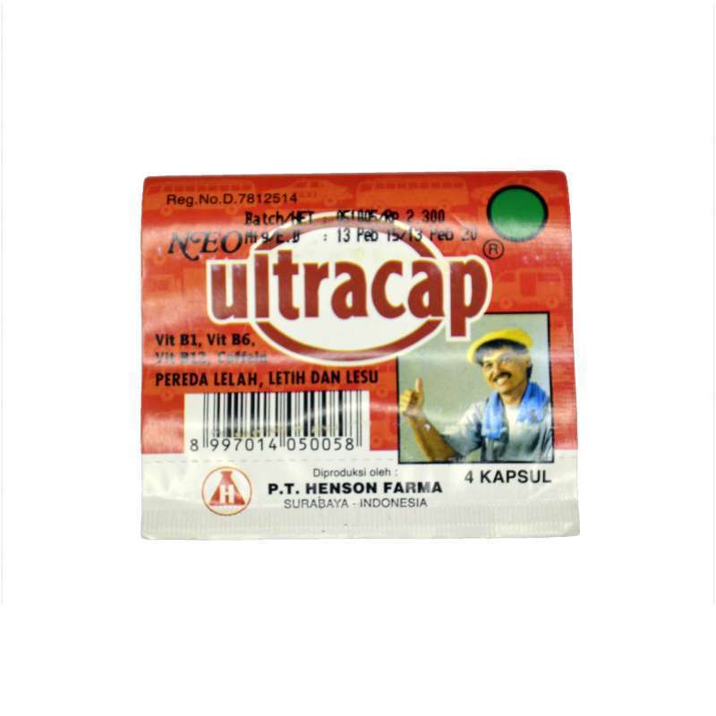 Jual Neo Ultracap Box Isi 25 Strip Pereda Lelah Letih Lesu Suplementasi ...
