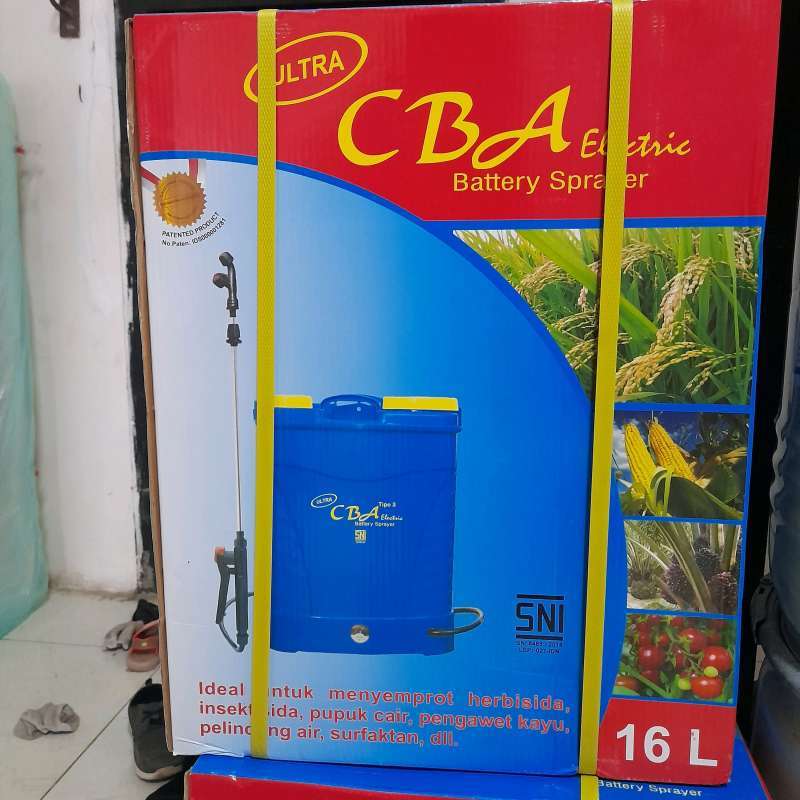 Jual Sprayer Tangki Semprot Elektrik Cba Ultra Tipe 4 16liter Original ...