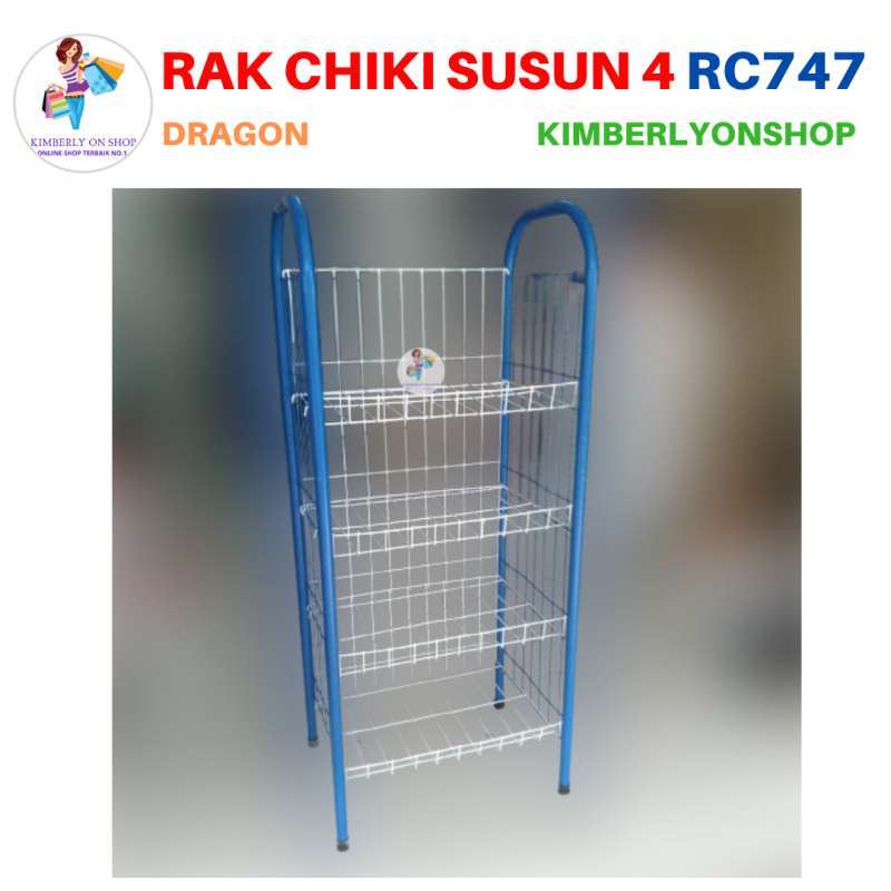 Promo Rak Chiki Snack Rak Display Serbaguna Susun 4 Dragon Diskon 9% Di ...