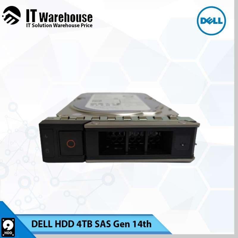 Promo DELL Hardisk Server [4TB NLSAS 12GBps 3.5/ 7.2K RPM/ Bracket 14th ...