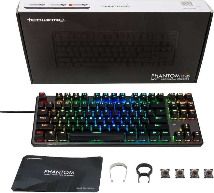 Jual Tecware Phantom 104 Rgb Led Outemu Switch Mechanical Keyboard ...