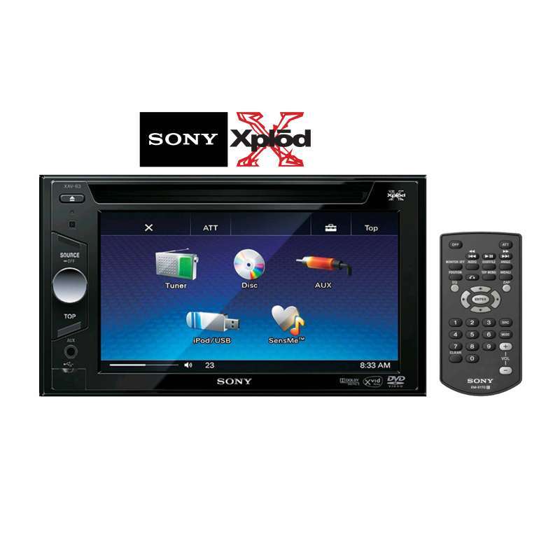 Jual Sony X-plod Xav 63 Double Din Dvd Usb Hi Mosfet 4x52watt Di Seller ...