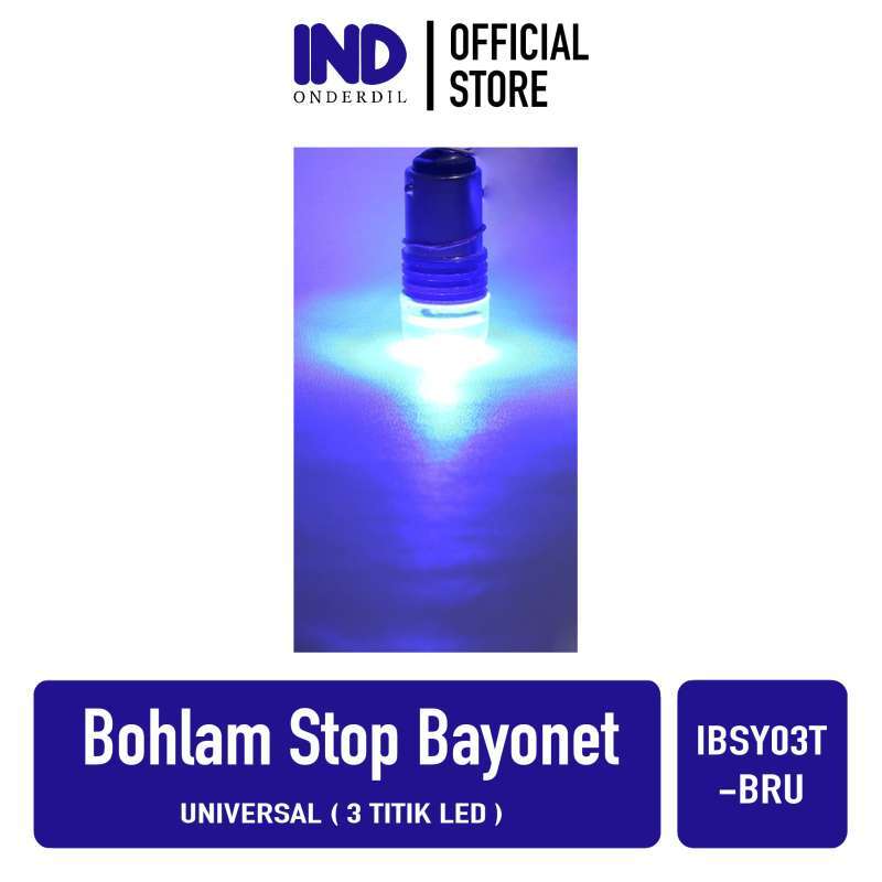Jual Bohlam-Lampu LED SMD Flash Bayonet 3 Titik-Mata Stoplamp-Stop Lamp ...