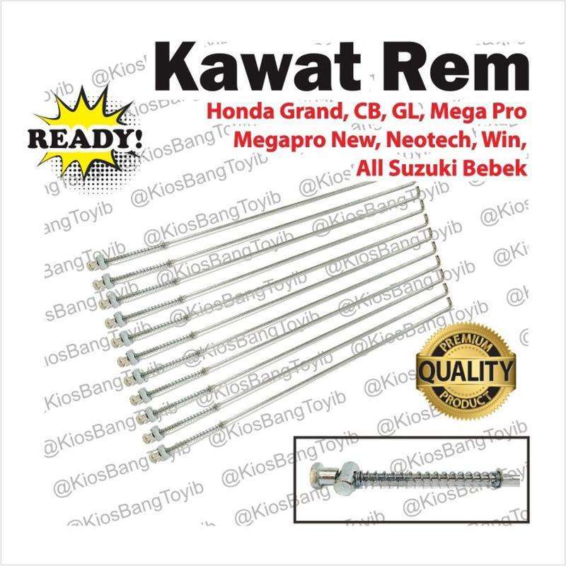 Jual Fushimaya Kawat Tiang Rem Belakang Grand Supra Megapro Blade Revo ...