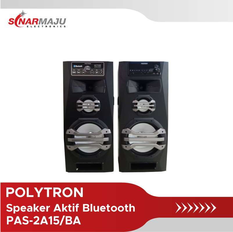 Jual Speaker Aktif Polytron Double Woofer PAS-2A15/BA / PAS2A15 di Seller Sinarmaju Official ...
