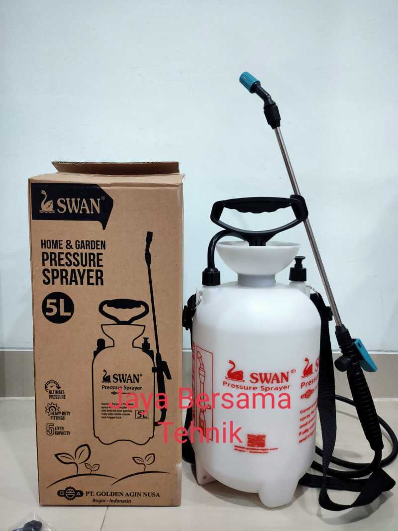 Jual alat semprot sprayer swan 5 liter semprotan hama atau desinfektan ...
