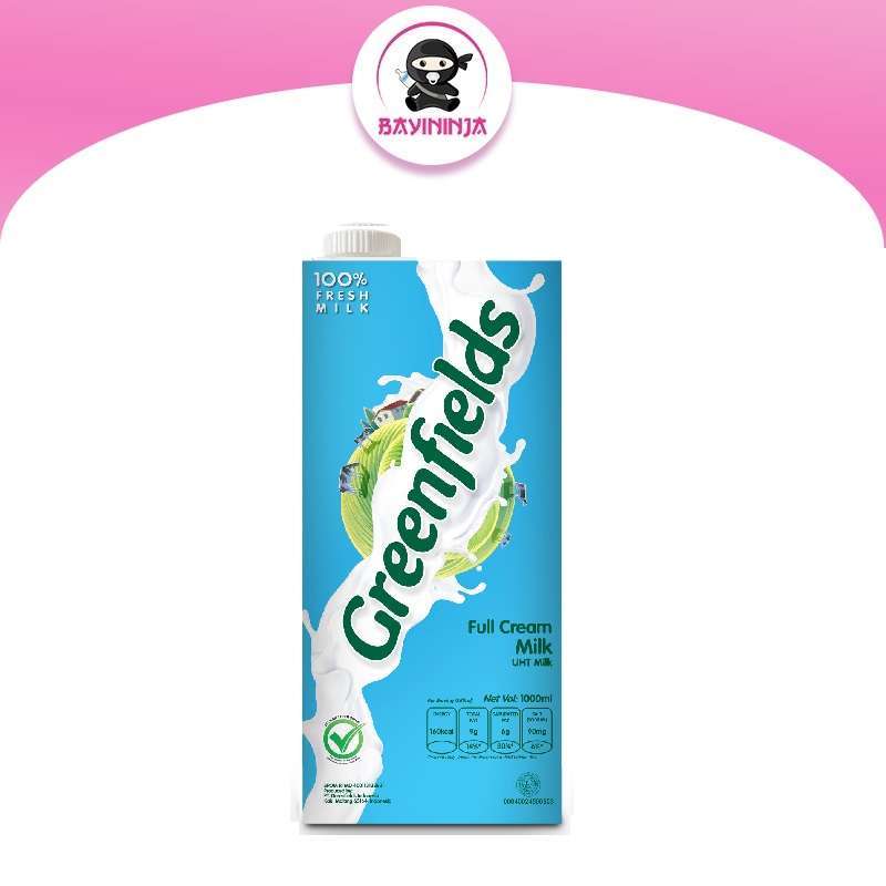 Jual Greenfields Uht Milk 1000 Ml Di Seller Bayininja - Kalideres, Kota ...