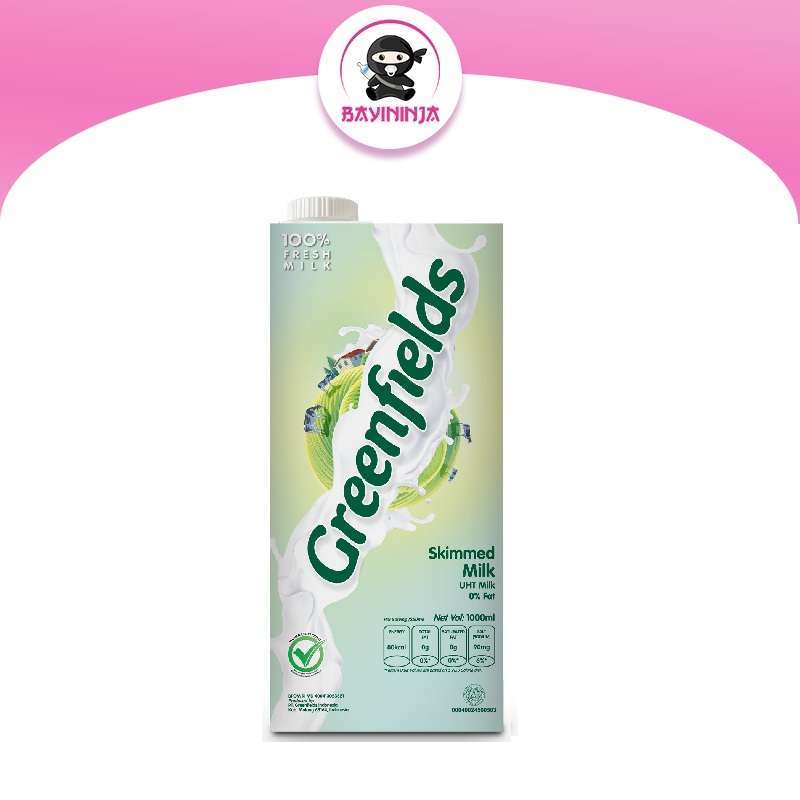 Jual GREENFIELDS UHT Milk 1000 ml di Seller BAYININJA Official Store ...