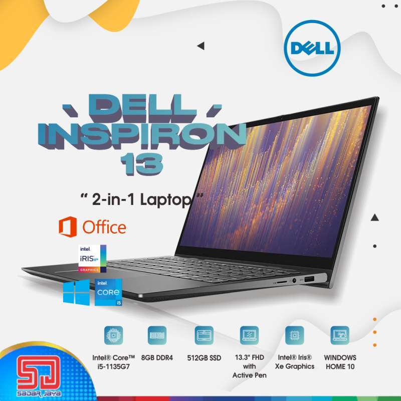 Jual Dell Inspiron 13 7306 2-in-1 [intel® Core I5-1135g7, 8gb, 512gb Ssd, 13.3″fhd Touch With ...