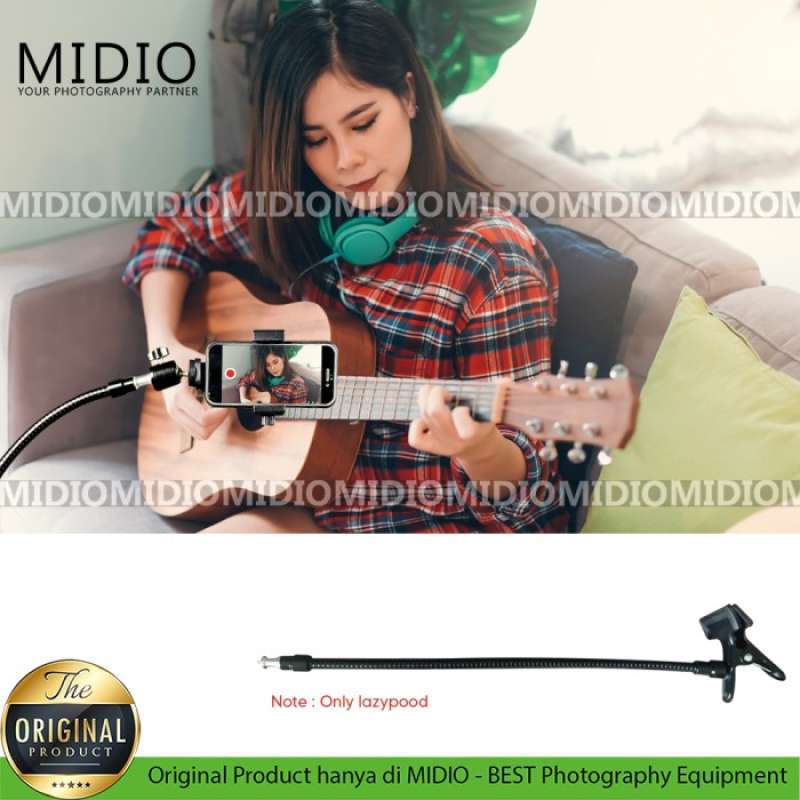 Jual Midio LZ00 Penjepit Lazypod flexible For Youtuber dan Vlogger di ...