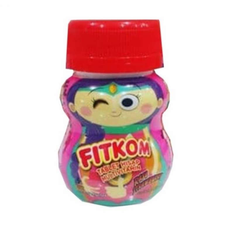 Jual Fitkom Multivitamin Anak Tablet Hisab Rasa Anggur di Seller ...