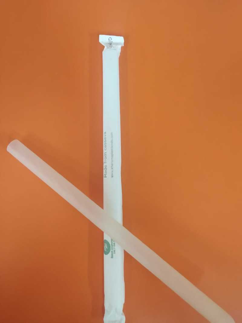 Jual STRAW CASSAVA ORGANIC MINUMAN BOBA UK 21 CM di Seller Zona Jalan ...