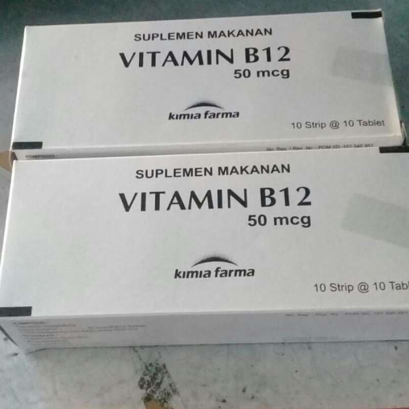 Jual Vitamin B12 Kimia Farma Di Seller Null - | Blibli