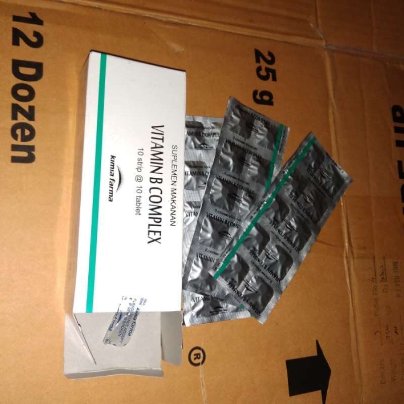 Jual vitamin b complex -- 1 strip -- 10 tablet di Seller TiaraShop ...