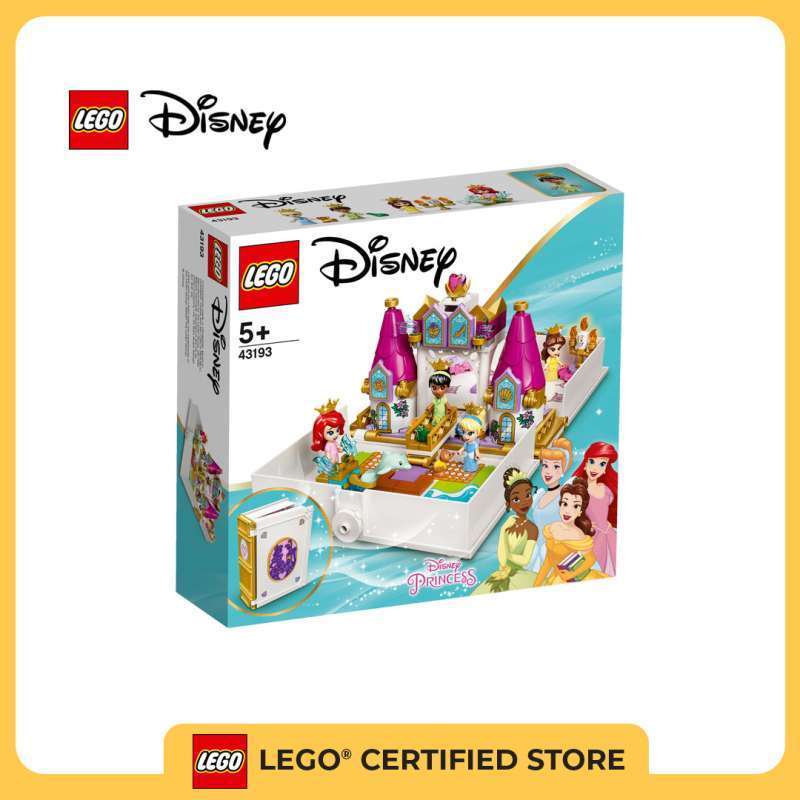 Jual LEGO 43193 DISNEY PRINCESS Ariel, Belle, Cinderella and Tiana's ...
