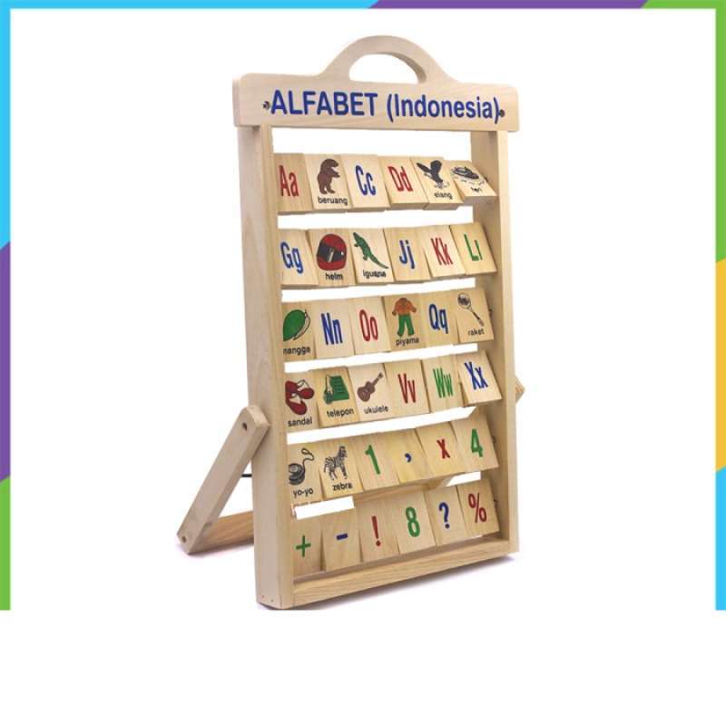 Promo Mainan Edukasi Anak Alphabet Berdiri Diskon 14% di Seller ...