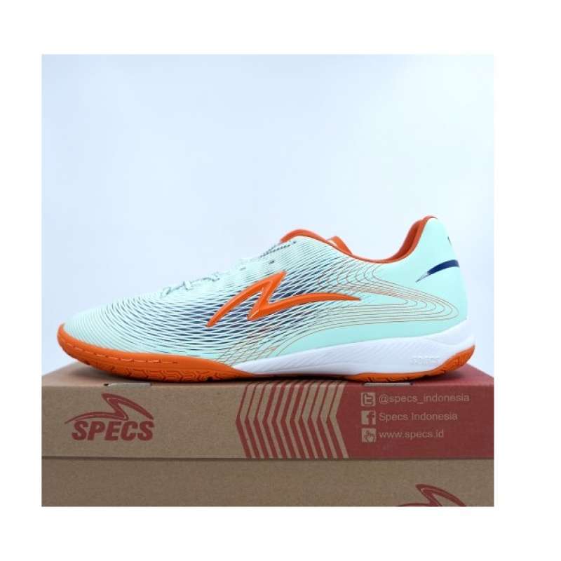 Jual Sepatu Futsal Specs LS Ultra IN Mineral Mint Orange 401995 ...