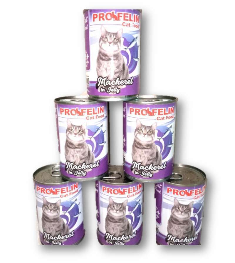 Jual (paket 5 Kaleng) Profelin Mackarel In Jelly 400g Di Seller ...