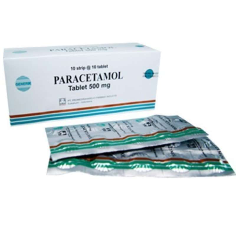 Jual Paracetamol Kaplet Obat [8Strip-10 tablet-500 mg] di Seller Viva ...