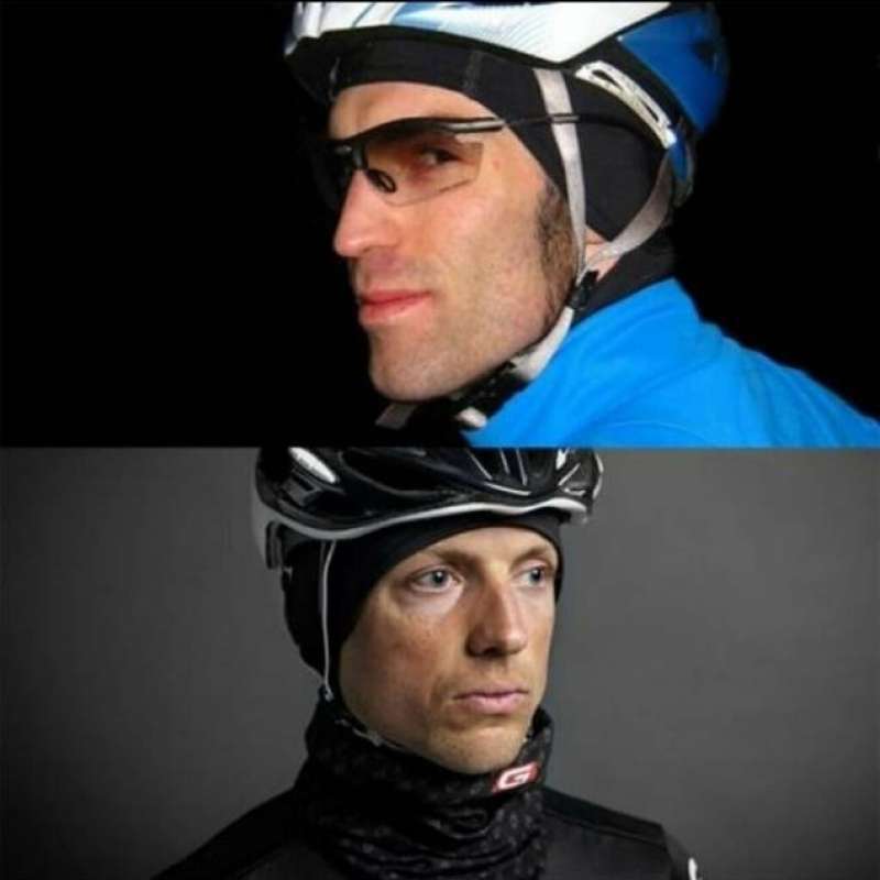 Jual Moisture Wicking Cooling Skull Cap Inner Liner Helmet Dome Cap di ...