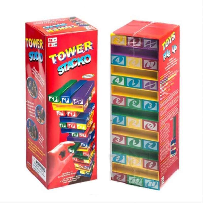 Jual Mainan UNO Mainan Edukatif Edukasi Anak Uno Stacko Tumbling ...
