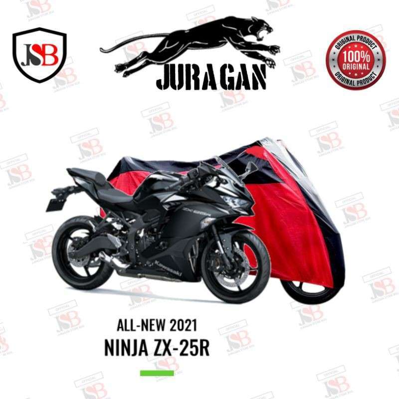 Promo TUTUP MOTOR KAWASAKI NINJA ZX 25R - Merah Diskon 6% di Seller ...