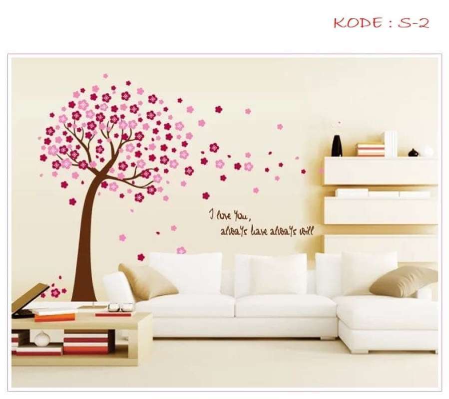 Jual Stiker Dinding DIY Bahan PVC Aneka Desain - S-2 di Seller ...