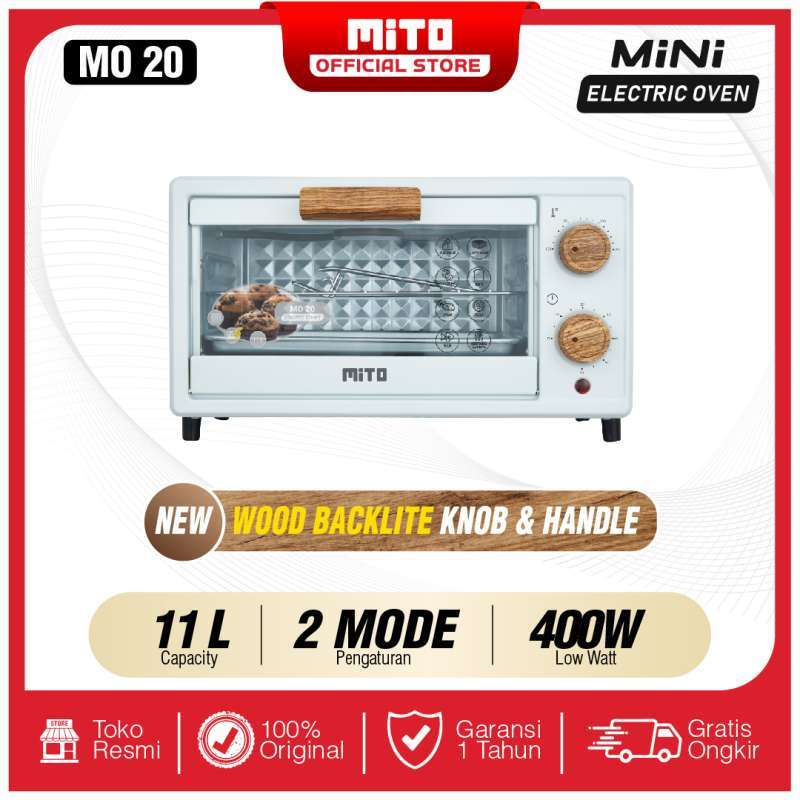 Jual Mito Oven Listrik Mini Mo20 11l Pemanggang Kue Di Seller Mito ...