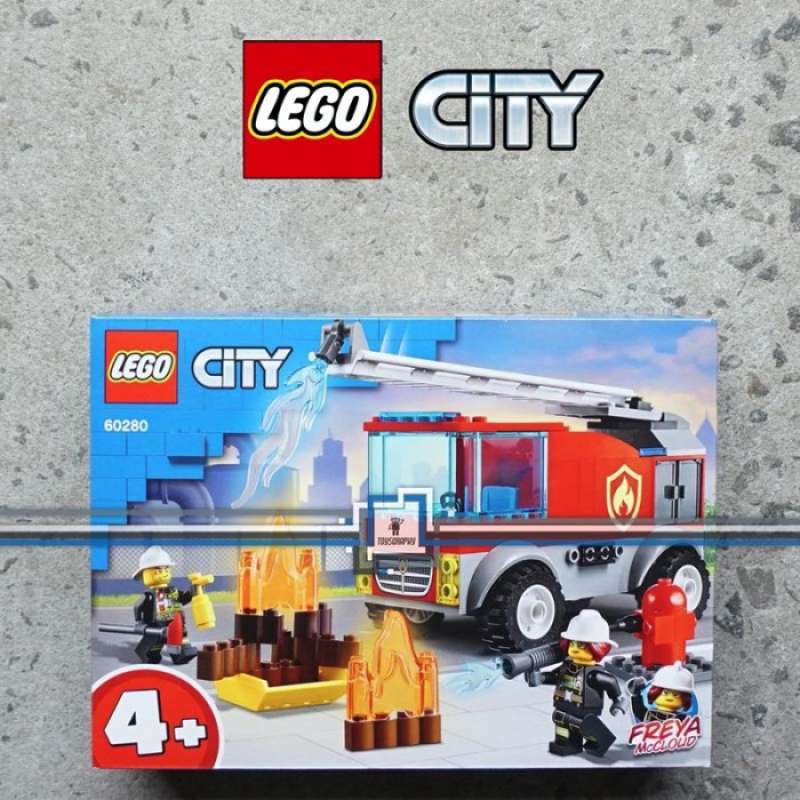 Jual Lego City 60280 Fire Ladder Truck Di Seller Toysgraphy Official ...