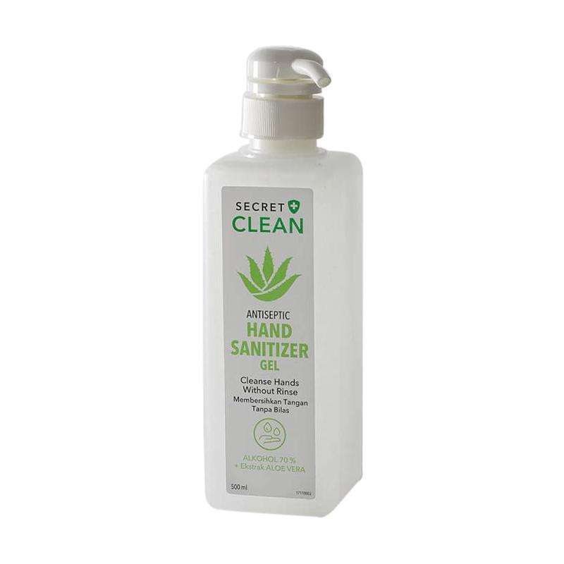 Jual Secret Clean Hand Sanitizer Gel 500ml Di Seller Yeclarestore ...