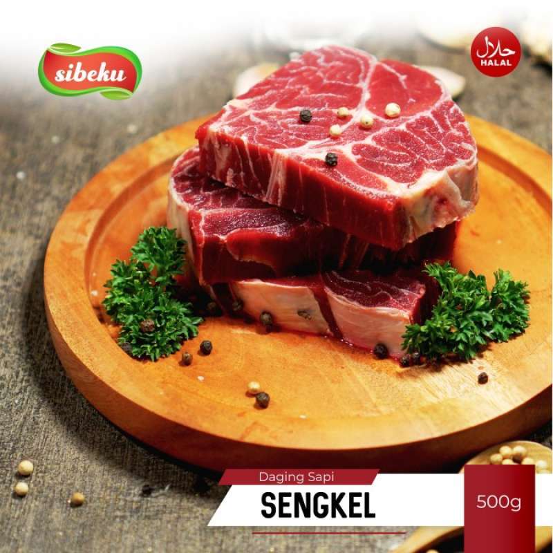 Promo Daging Sapi Sengkel Halal & Higienis 500 gram Frozen Food Import ...