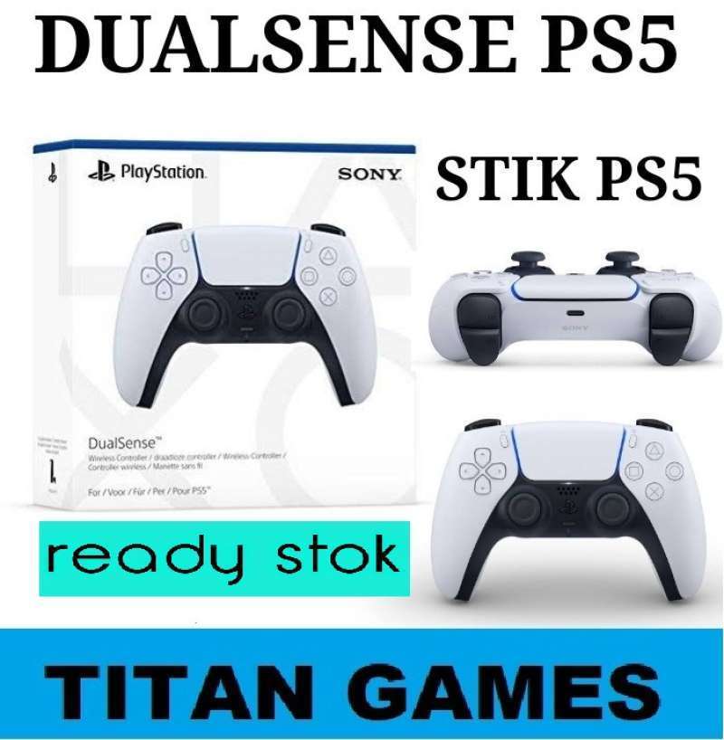 Jual TITAN GAMES - Stik PS5 Dualsense Wireless Controller PS5 di Seller ...