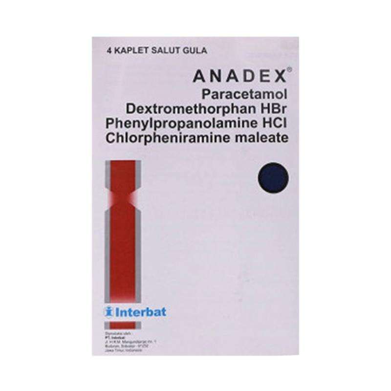 Jual OBAT DEMAM / OBAT FLU BATUK TERBAIK / Anadex Obat Kesehatan [4 ...