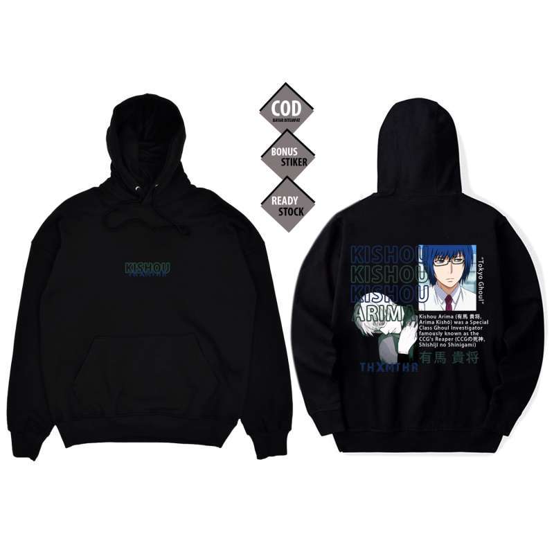 Promo HOODIE KISHOU ARIMA TOKYO GHOUL ETO YOSHIMURA KEN KANEKI ANIME ... Promo HOODIE KISHOU ARIMA TOKYO GHOUL ETO YOSHIMURA KEN KANEKI ANIME ...