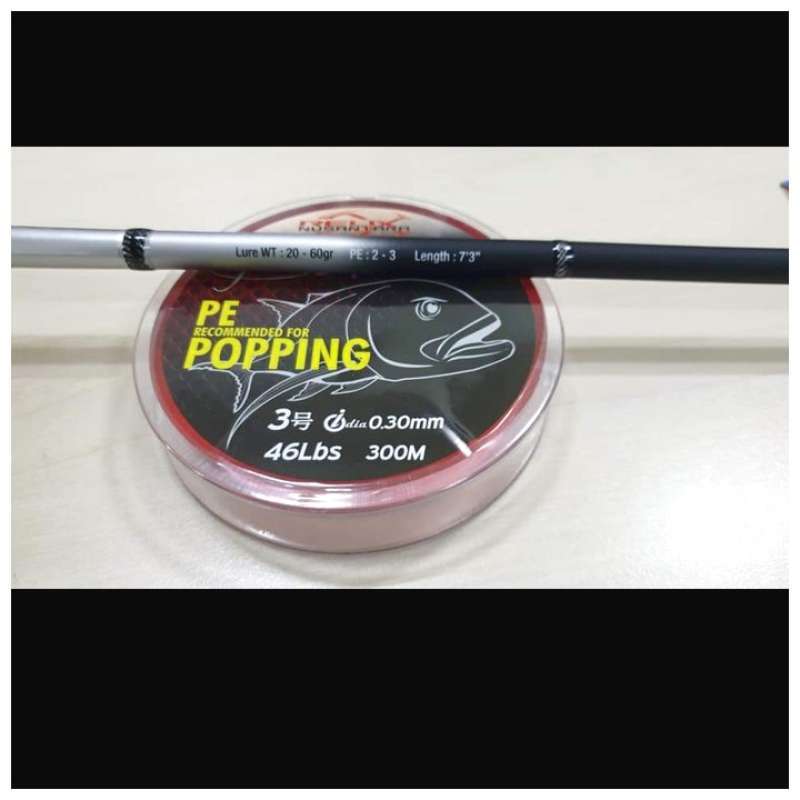 Jual Jual Joran Bobara Pe 2-3 Andy Widjaja Series Light Popping 7'3 di Seller Caraka Embun ...