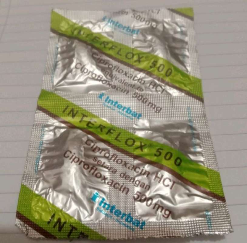 Jual INTERFLOX 500mg harga per strip di Seller Sumber medical - | Blibli