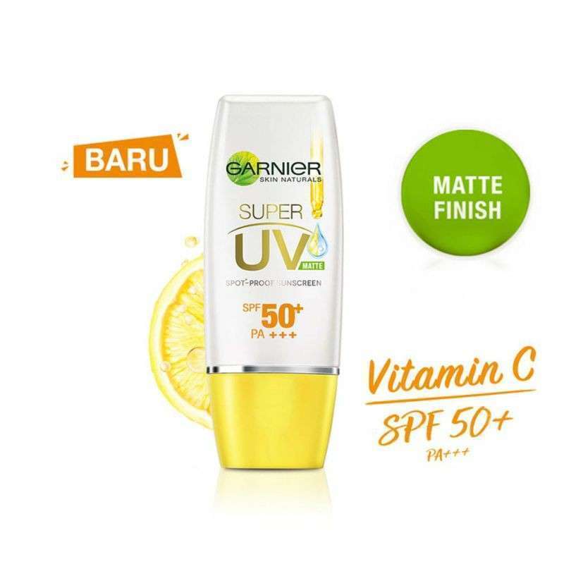 Promo Garnier Light Complete Super UV Matte Spot Proof Sunscreen SPF 50 ...