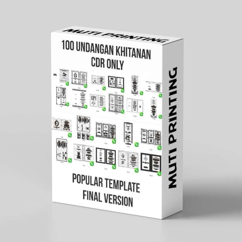 Jual 100 Undangan Khitanan Cdr Only Di Seller Digital Black Market ...