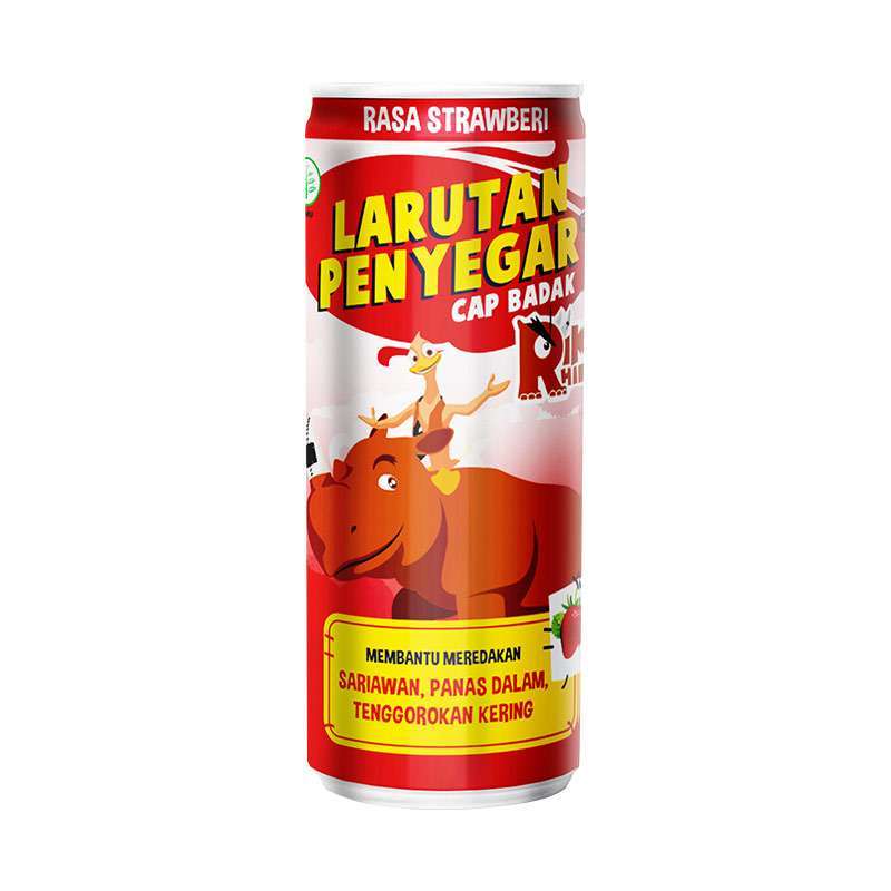 Jual Cap Badak Strawberry Larutan Penyegar [238 Ml/ Kemasan Anak] Di Seller Ayu Nadi - Pemecutan ...