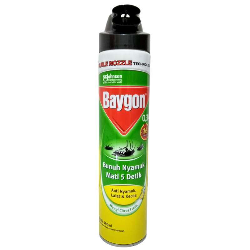 Jual Baygon Aerosol Citrus Fresh 600 ml di Seller OTC Online - Kelapa ...