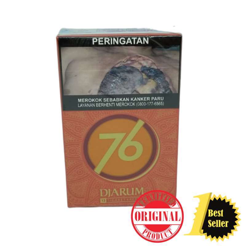 Jual Djarum 76 Kretek 12 / 1 pack di Seller yanabarugrosirblitar ...